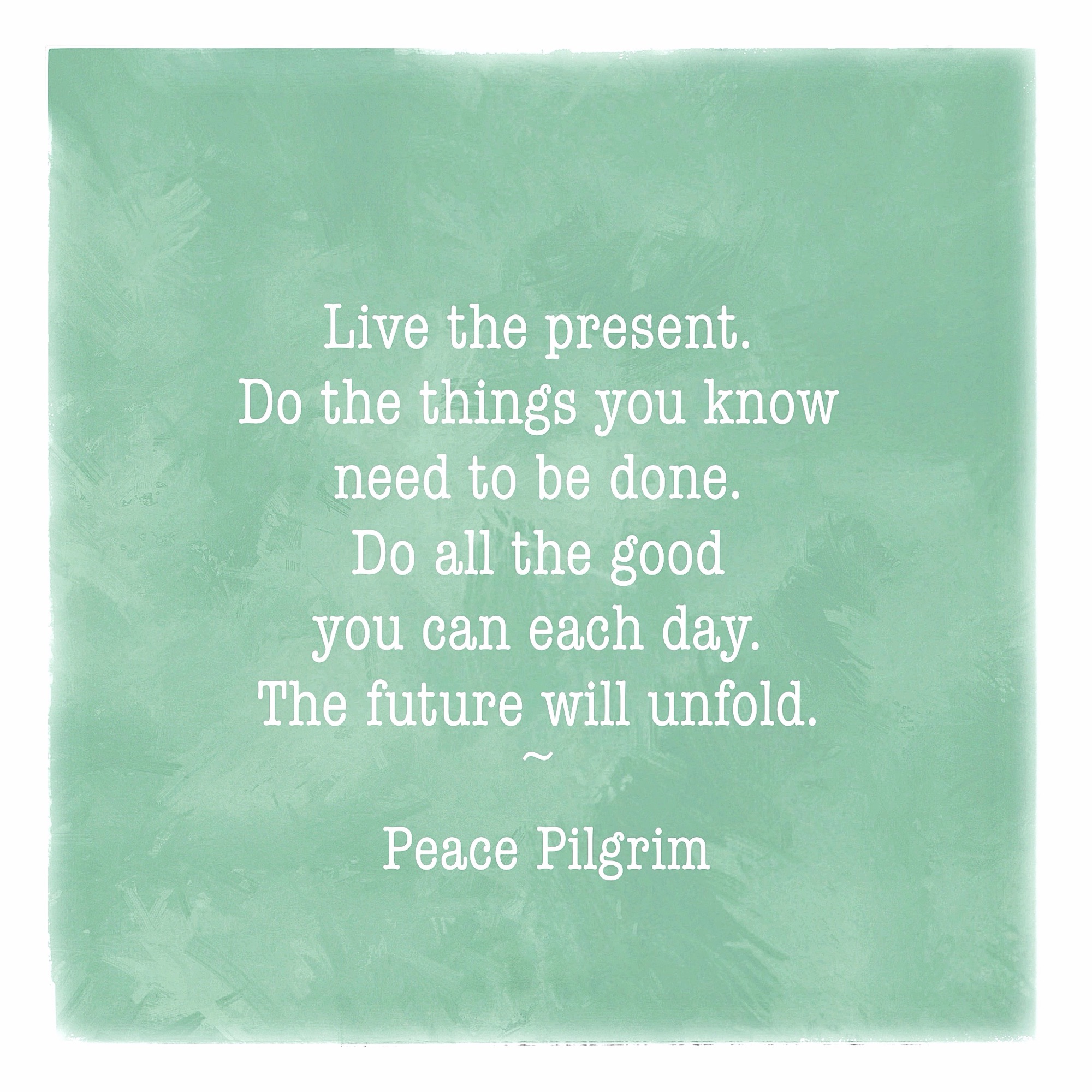 tend to what is in front of you… | The Metta Garden